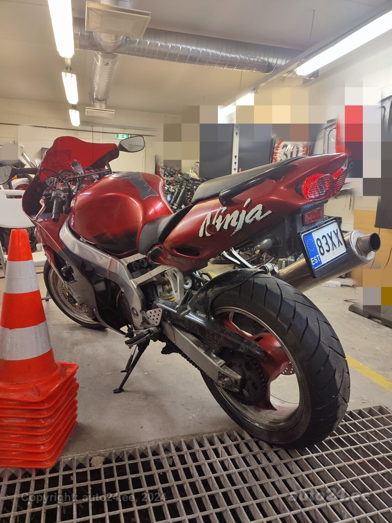 Kawasaki Ninja ZX - 9 R R4 R4 105kW - auto24.lv