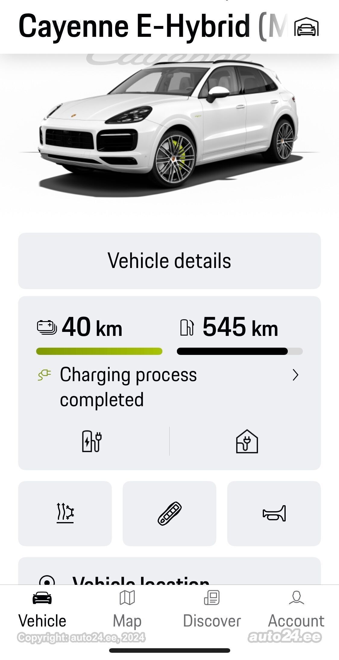 Porsche Cayenne E-HYBRID 3.0 340kW - auto24.ee