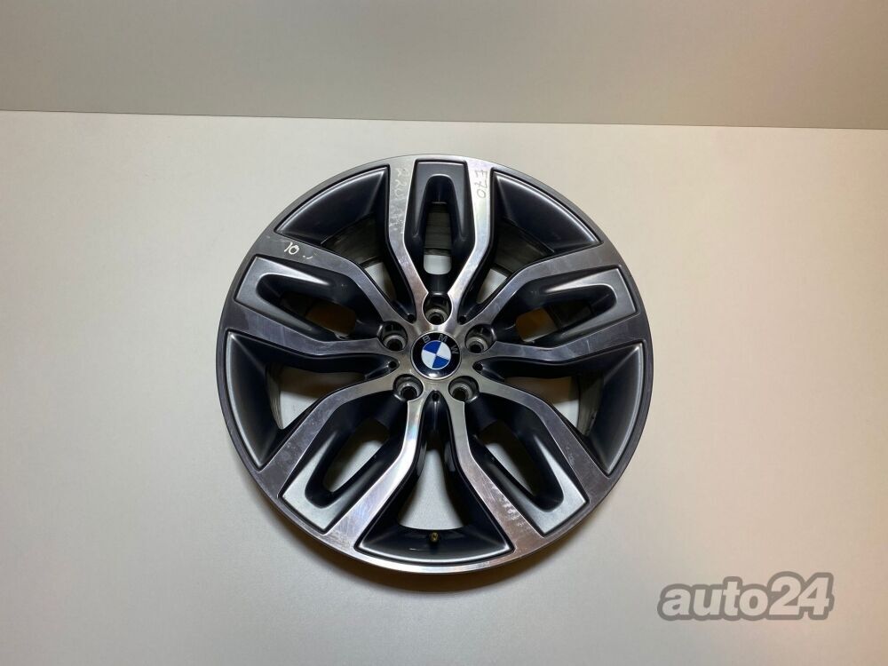 BMW BMW Original Y-Speiche 337 Bicolor (schiefergrau / Glanzgedreht ...